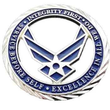 Us Air Force Core Values Challenge Coin Air Usaf Collectible Coin - Buy ...