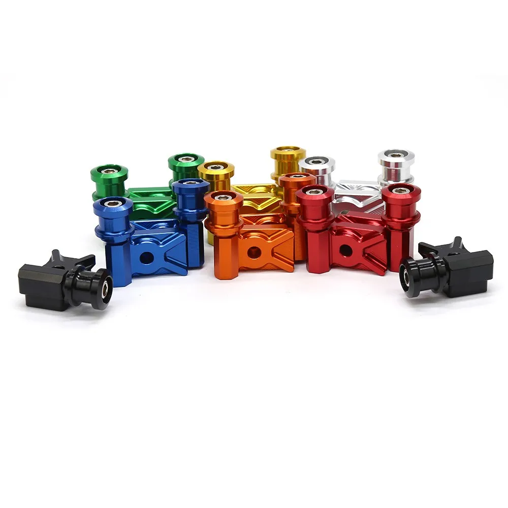 Cnc Aluminum Swingarm Spool Adapters Mounts For Kawasaki Z125 2015 ...