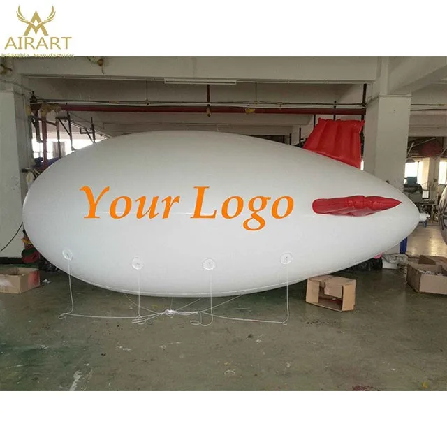 Custom Giant Inflatable Blimp Airplane Balloon For Advertising - Buy ...