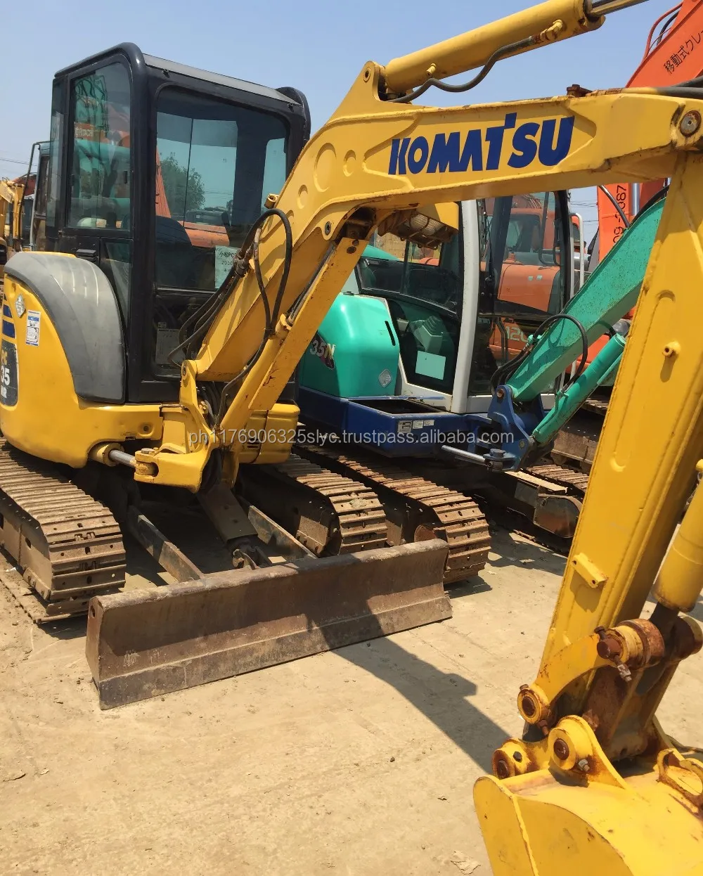 Used Excavator Komatsu Pc35mr-2 Excavator,Japan Komatsu Pc35 Pc30 Pc55mr-2 Pc60-7 Excavator For ...