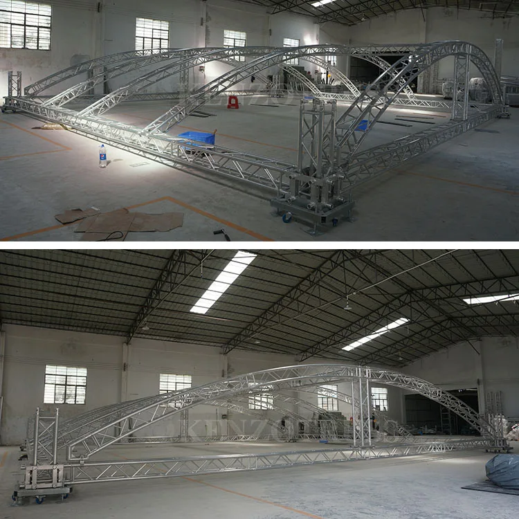 Powder Coated 12 Inch Aluminum Black Lighting Box Truss - Buy Black ...