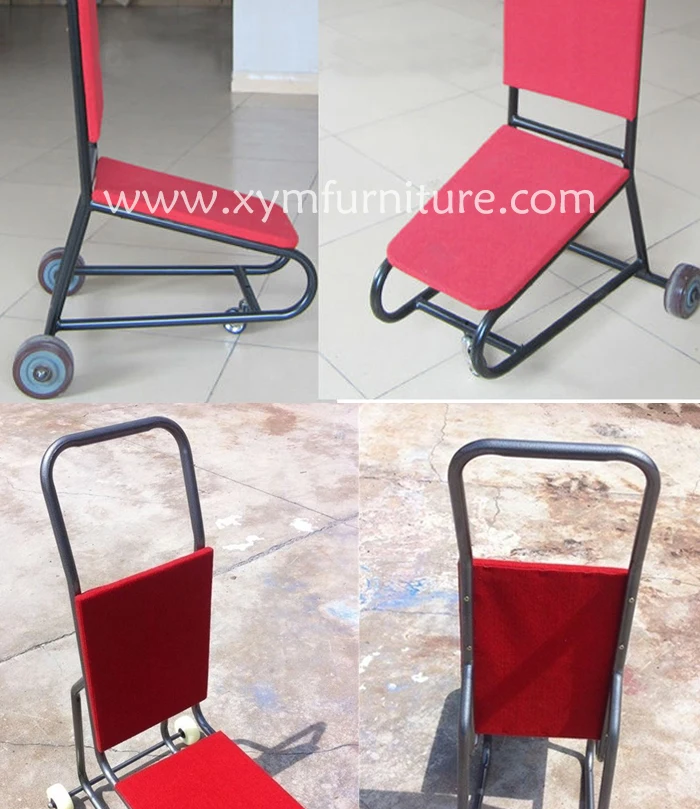 Cheap Traditional Stacking Chair Trolley Made in China