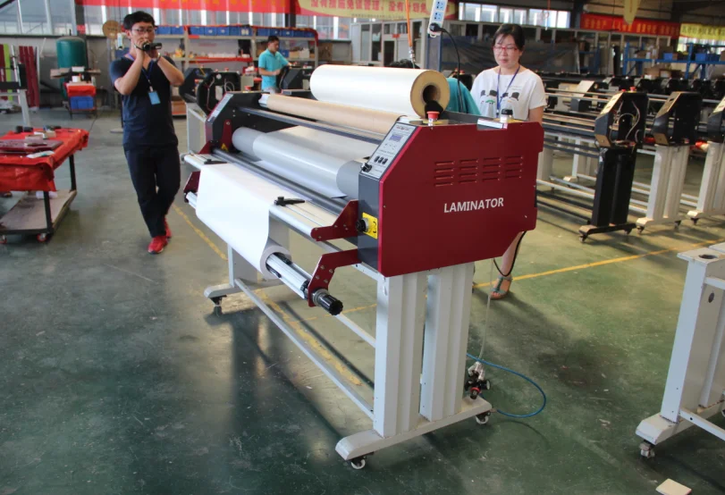 heating hot laminator, high temperature laminating machine with air ...