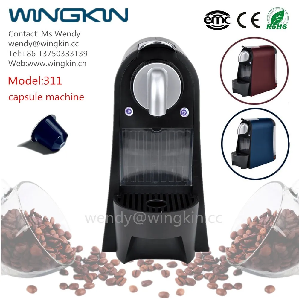 Most Popular Italy Style Low Price Capsule Espresso Coffee Machine ...