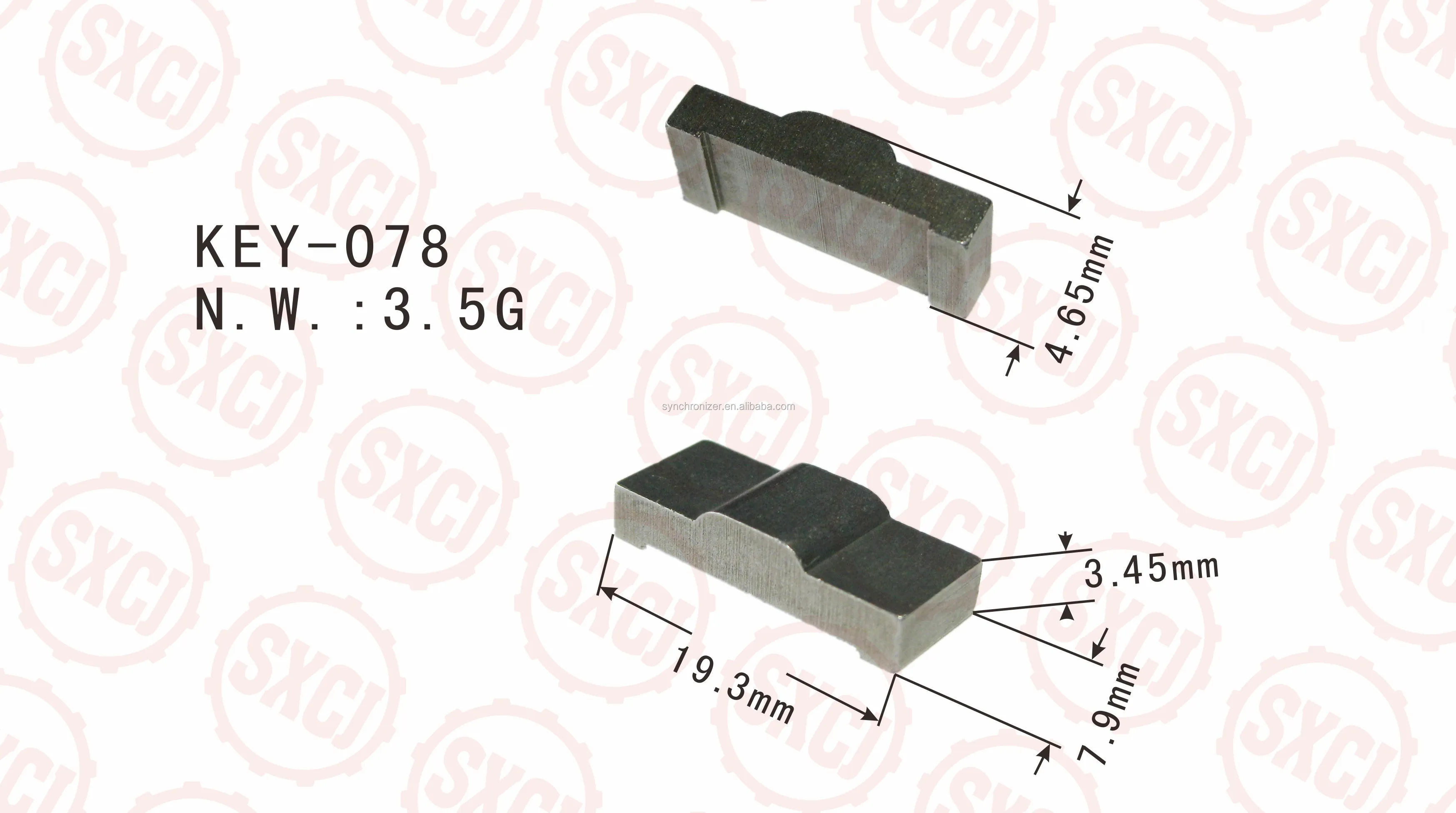 SYNCHRONIZER KEY OEM SXCJ-KEY078/33366-35030 for TOYOTA
