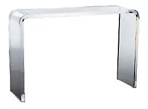 Clear Acrylic Console/laptop Table/desk - Buy Lucite Console Table,Teak ...