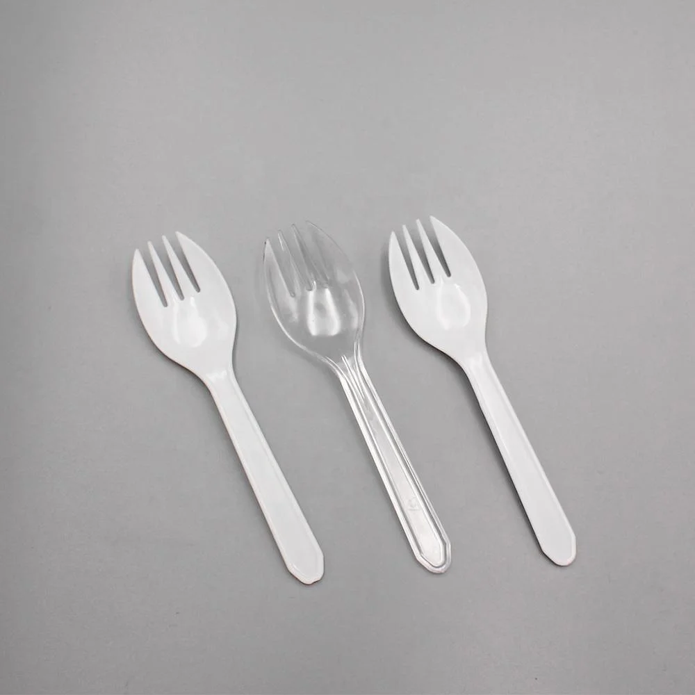 Disposable Spork Plastic Spork Independent Packaging Spoon And Fork ...