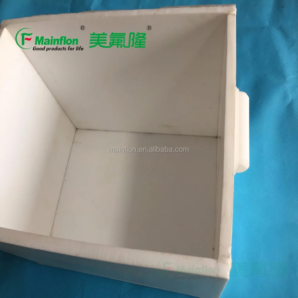 Acid & Alkali Resistant PTFE Container Box - Anti-corrosion