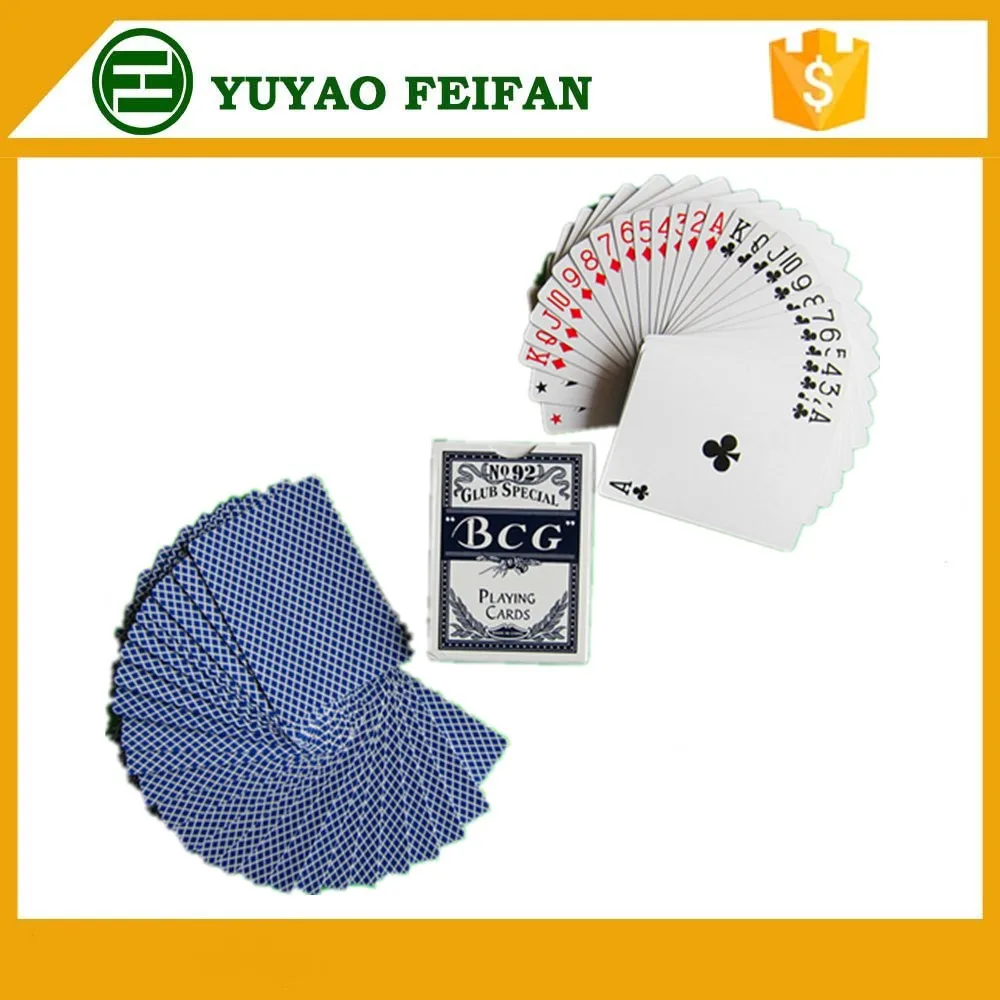 No.92 Glob Special Bcg Play Cards Casino Playing Card - Buy Play Cards ...