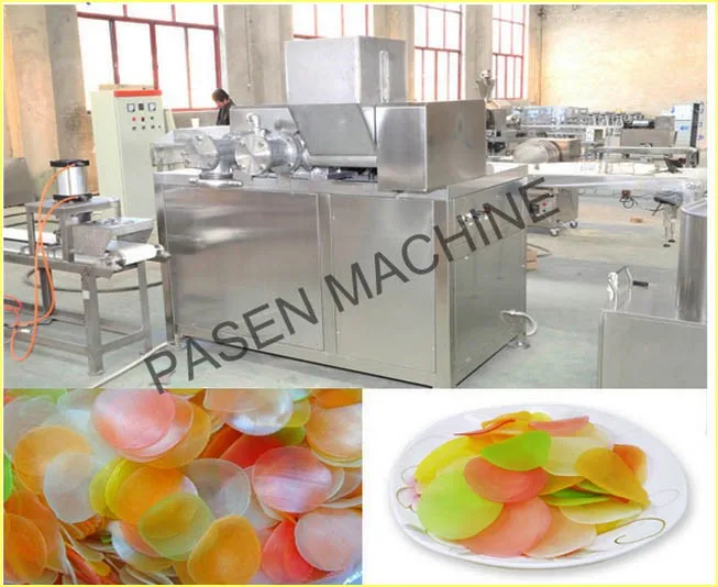 Industrial Prawn Crackers Manufacturing Machine Shrimp Crackers ...