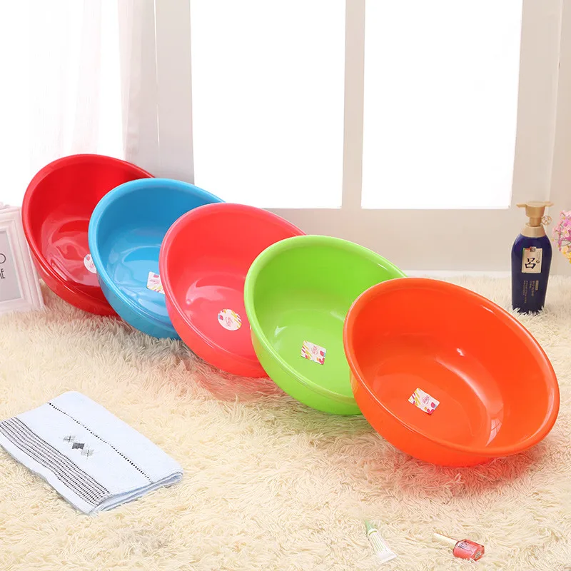 Factory Wholesale Household Round Plastic Tub For Washing Or Storage ...