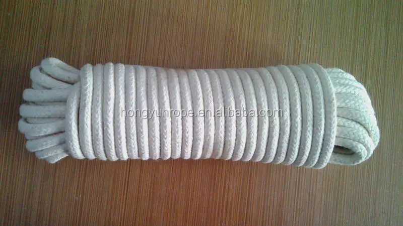 Natural Color Braided Twisted Cotton Rope - Buy Braided Cotton Rope ...