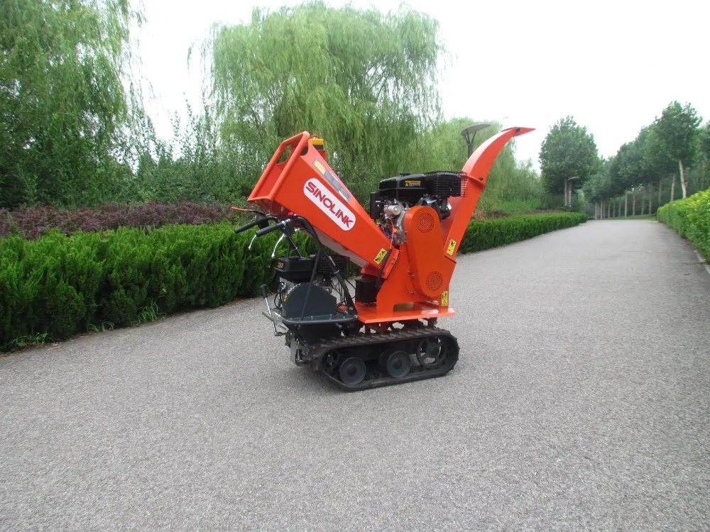 Forestry Equipment - Hand Push Tracked Trailer with 15HP Engine