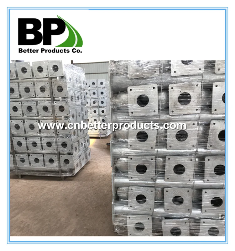 Road Safety Steel Square Pipe Barriers - Buy Road Safety Barrier ...