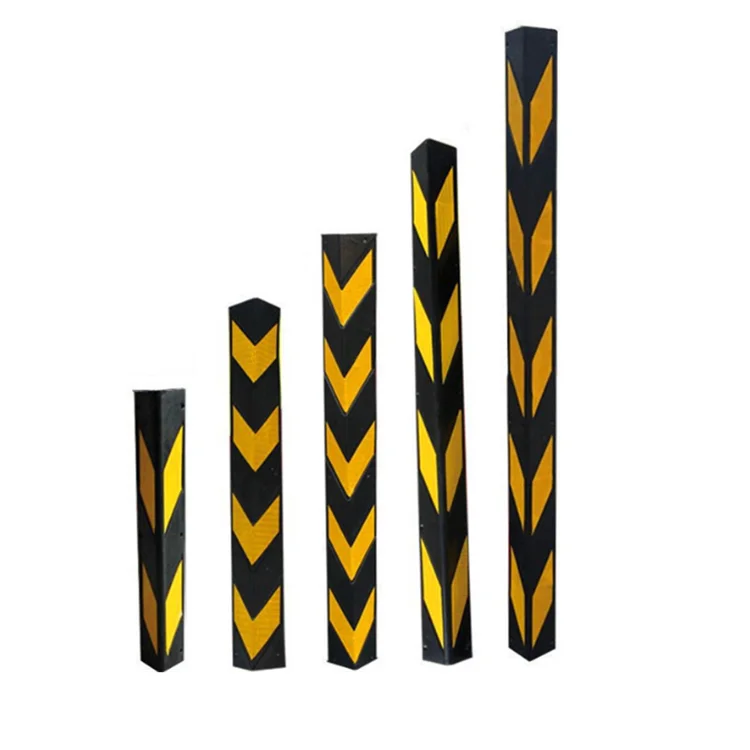 80cm Height Right Angle Rubber Corner Guards Corner Protection For Wall ...