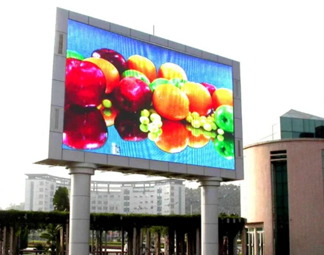 P6 Outdoor Electronic Advertising Board - Multi Color LED Display