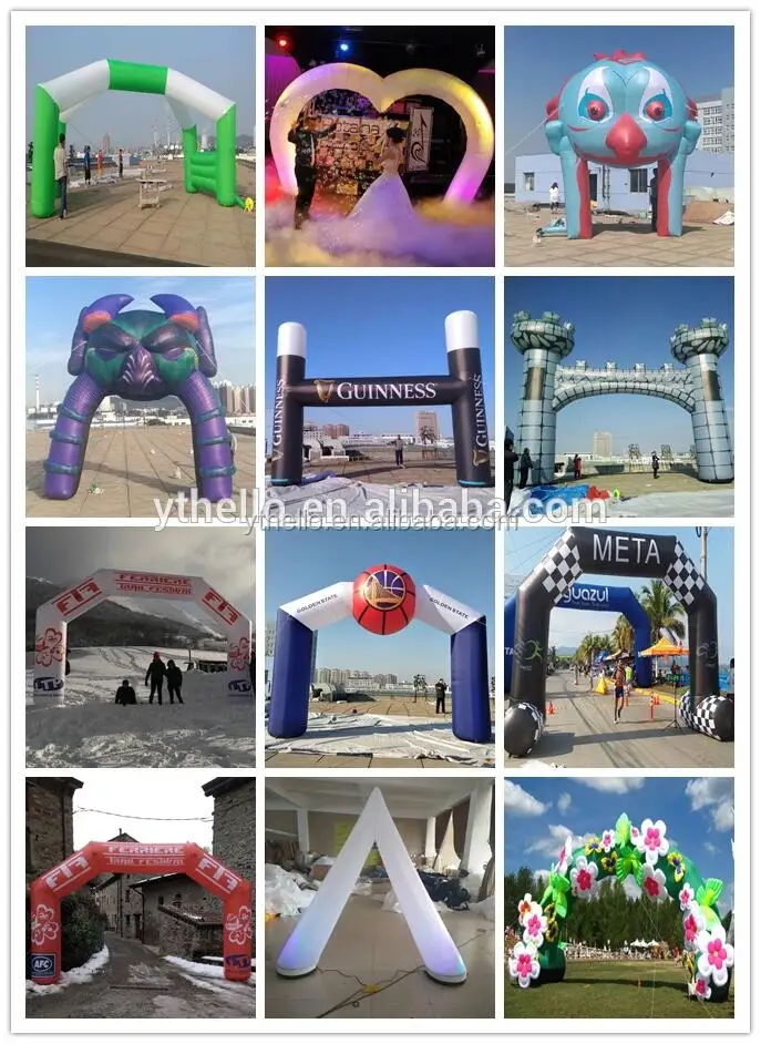 Giant Outdoor Inflatable Sports Arch Race Arch For Competition ...