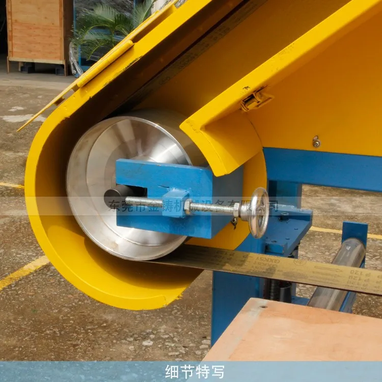 Metal Surface Wire Drawing Effect Hairline Linishing Machine