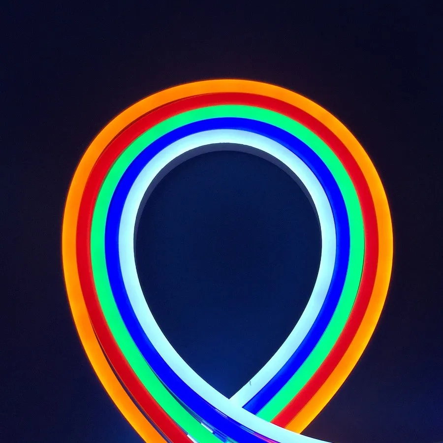 Full Color Sk6812 Led Neon Flex 5v 12v 24v Rgb 6mm 8mm 18mm 12mm With ...