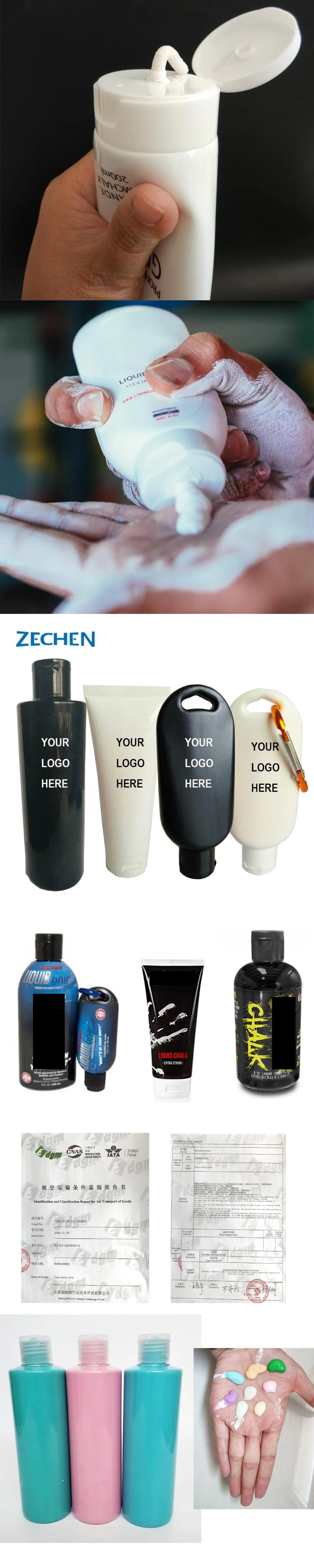 250ml Liquid Gym Chalk Gym Weightlifting Hand Grip Colorful Magnesia ...