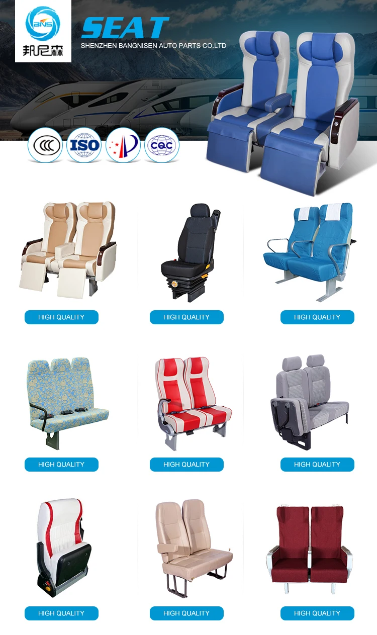 Best Price Aluminum High Speed Railway Passengers Seat Soft Comfortable ...