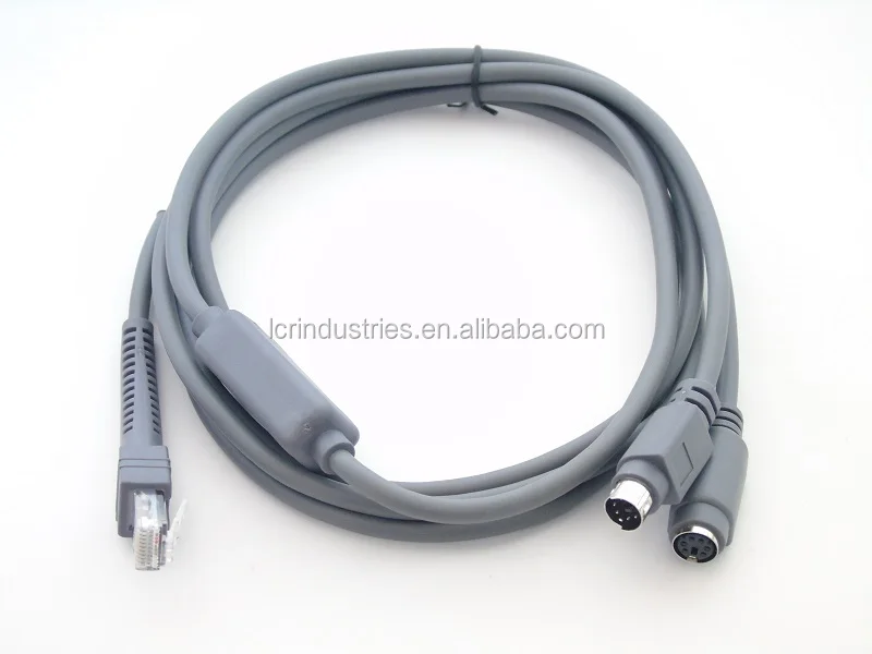 Handheld POS Reader Barcode Scanner USB Data Cable for Zebra Symbol