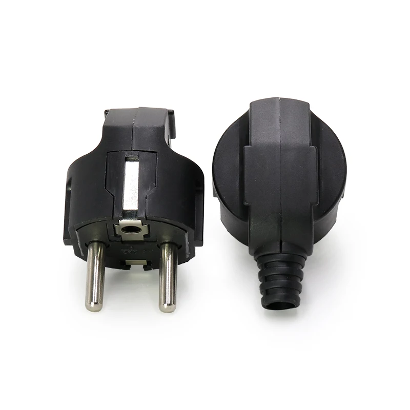 16A 250V Schuko Connection Plug - Reliable Germany Travel Adapter