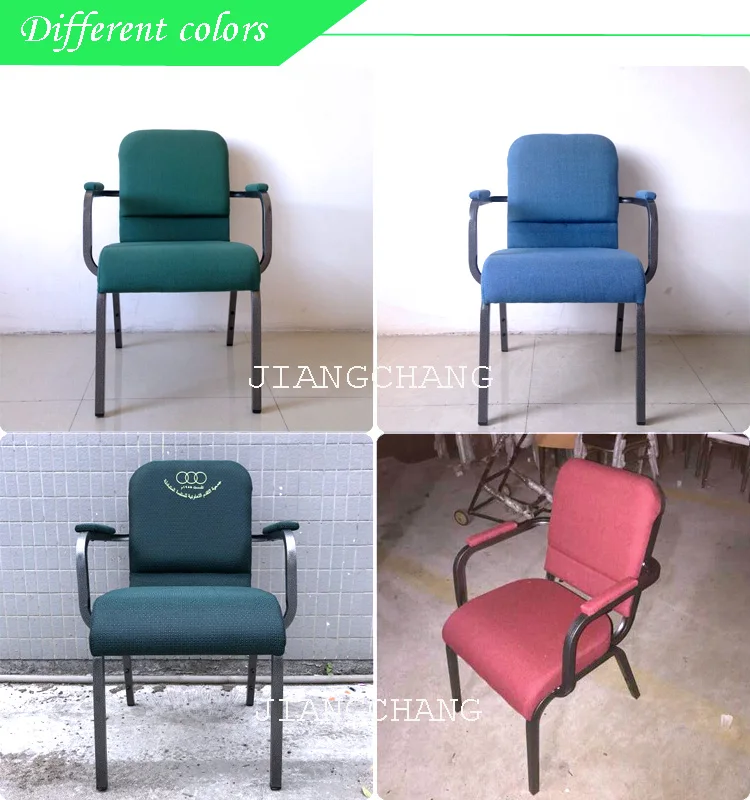 Stacking Auditorium Church Chairs With Armrest - Buy Armrest Auditorium ...