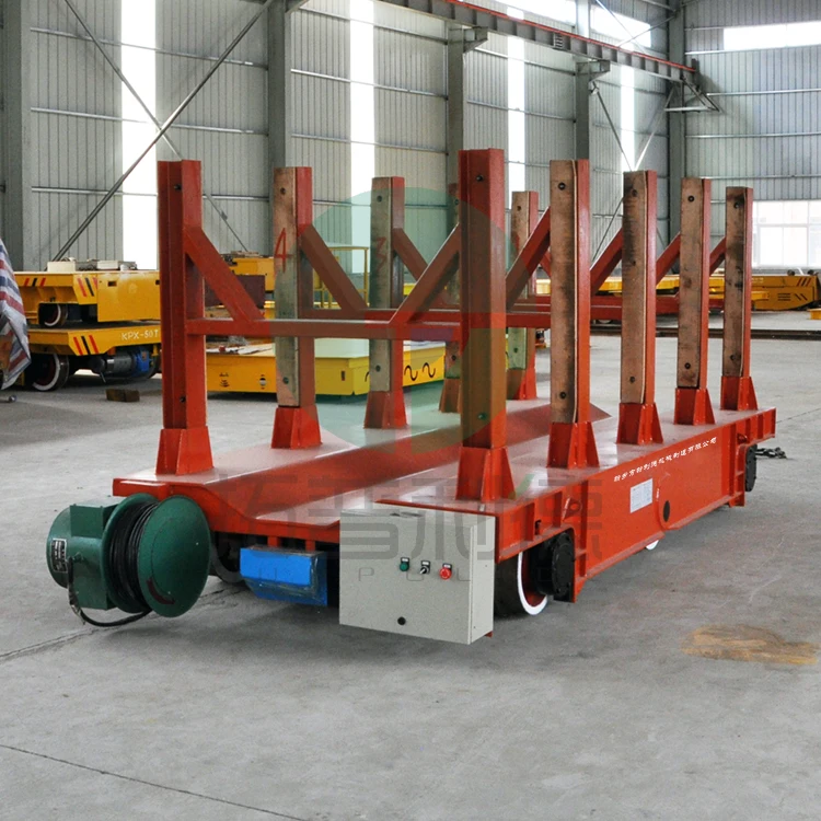 Workshop Heavy Load Steel Coil Handling Transfer Rail Car - Buy ...
