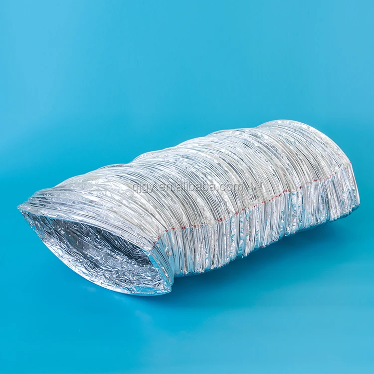 Aluminum Pet Silver Color Rectangular Flexible Duct - Buy Rectangular ...