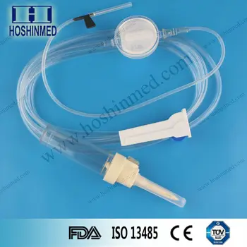 Pvc Free Iv Giving Set Medical Iv Sets(precise Filter) - Buy Pvc Free ...