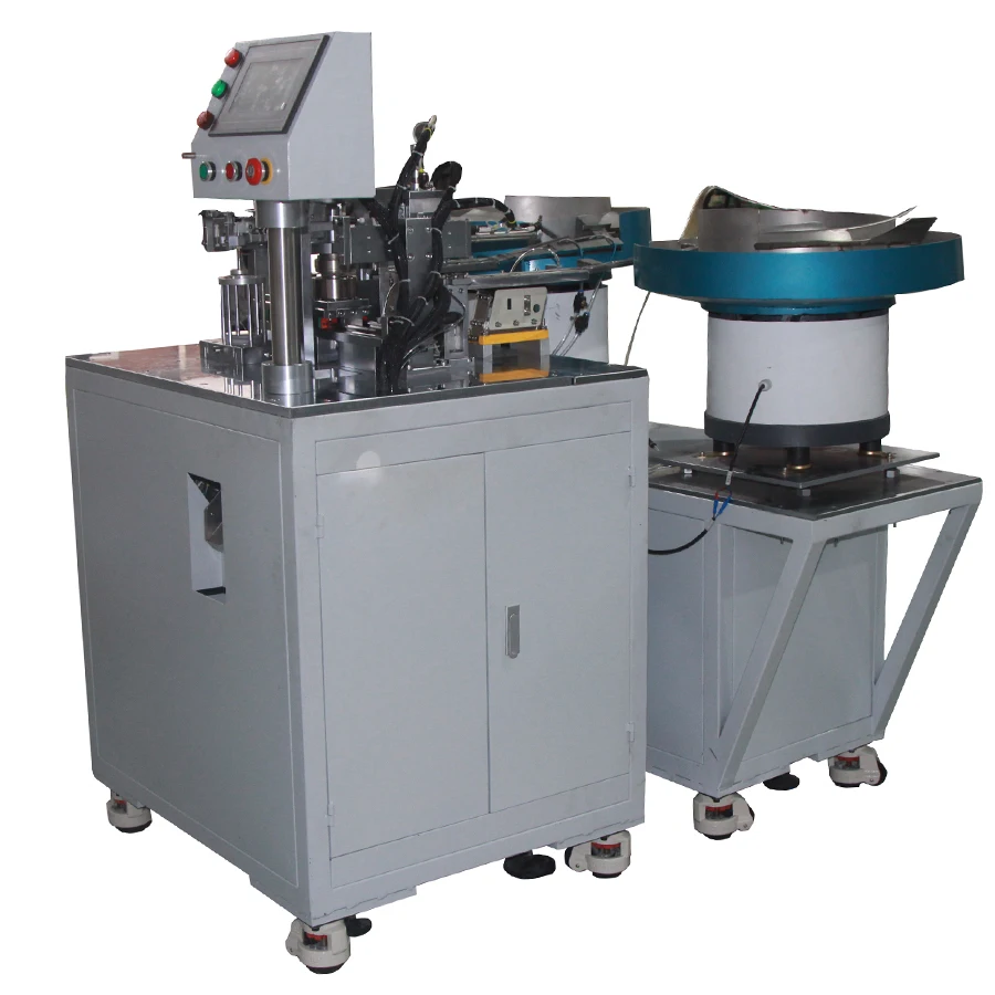 Full Electric Automatic Magnet Pin Button Making Machine