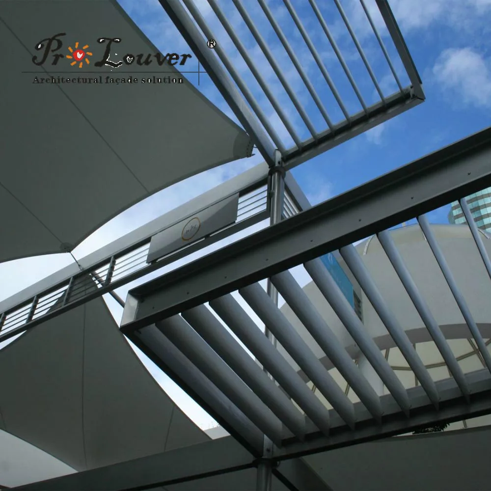 Exterior Sun Louver Motorised Window Louver - Buy Aluminium Sun Louver ...