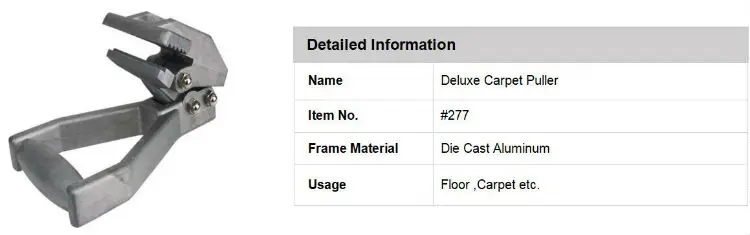 Deluxe Carpet Pulling Claw Carpet Gripping Claw With Large Comfortable ...