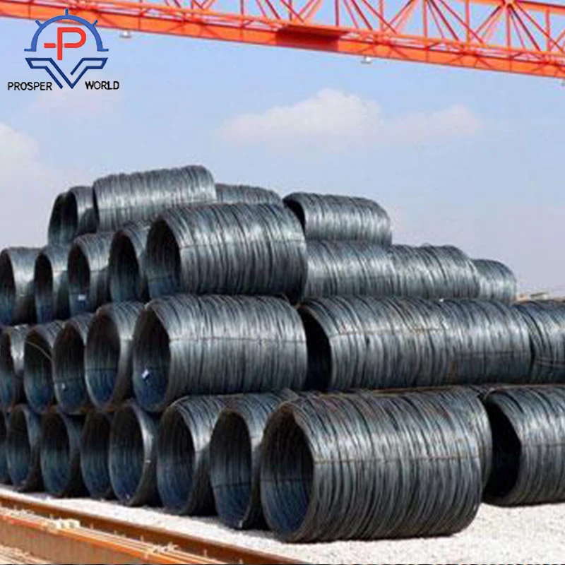 Sae1008 Wire Rod 5.5mm Low Carbon Wire Rod Steel Coil Hot Rolled Steel ...