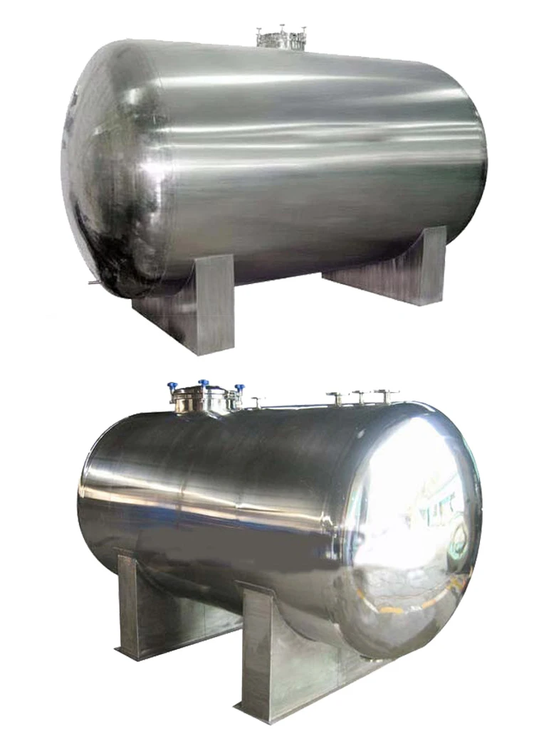 Stainless Steel Wate Storage Water Tank Horizontal Type - Buy Stainless ...