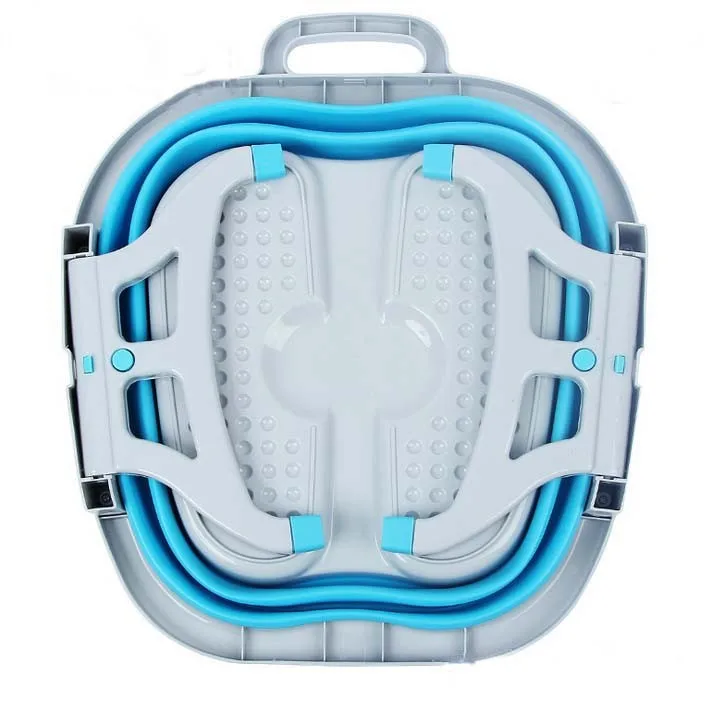 Foldable Foot Spa Massage Silicone Basin Buy Foldable Foot Basinsilicone Basinfoot Massage