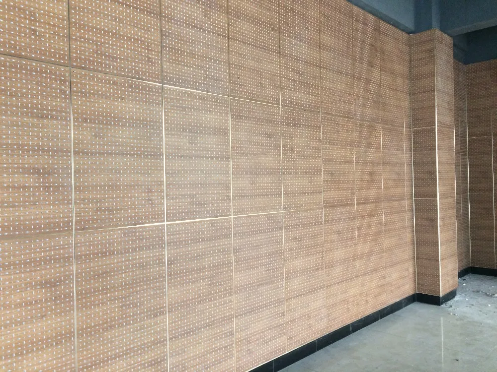 9.5mm Thick Perforated Plaster Plate For Ceiling And Wall Decoration ...