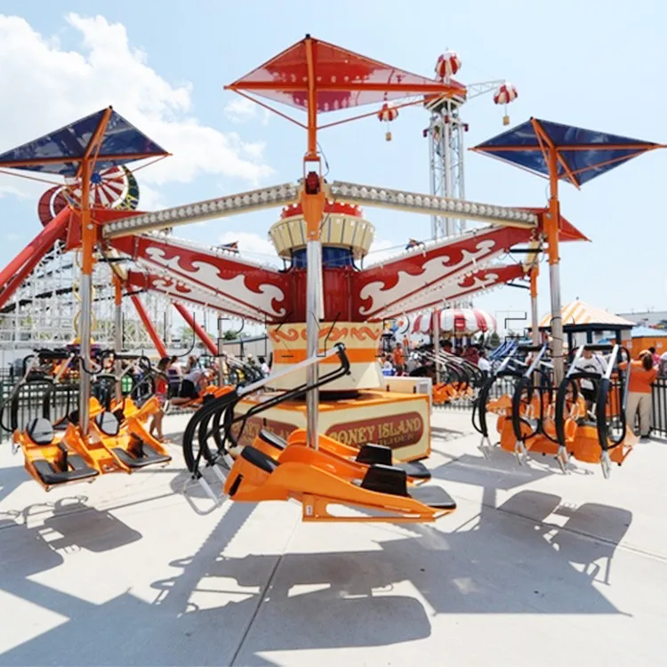 Double Flying Chair Lifting Paratrooper - Fun Amusement Ride