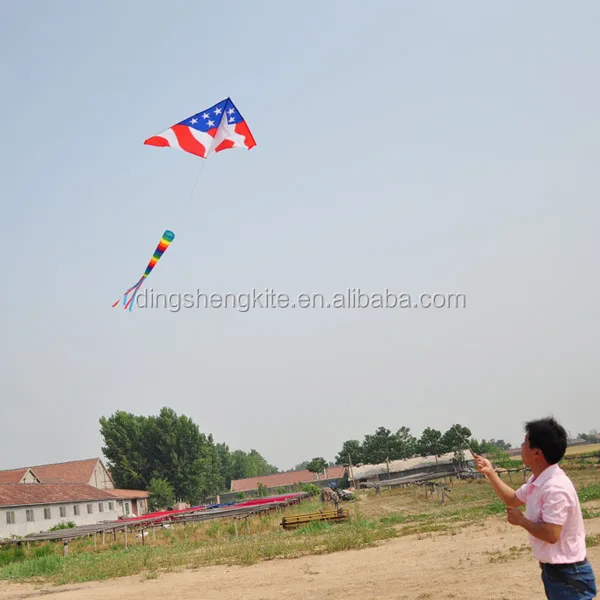Customized American Flag Kite - Buy Flag Kite,American Flag Kite ...