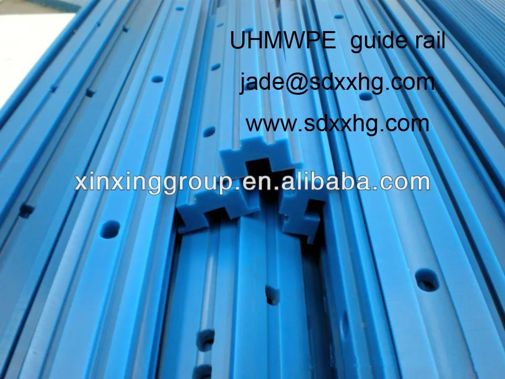 Uhmwpe Sliding Door Guide Rail/ Conveyor Side Guide Rail /plastic Guide ...