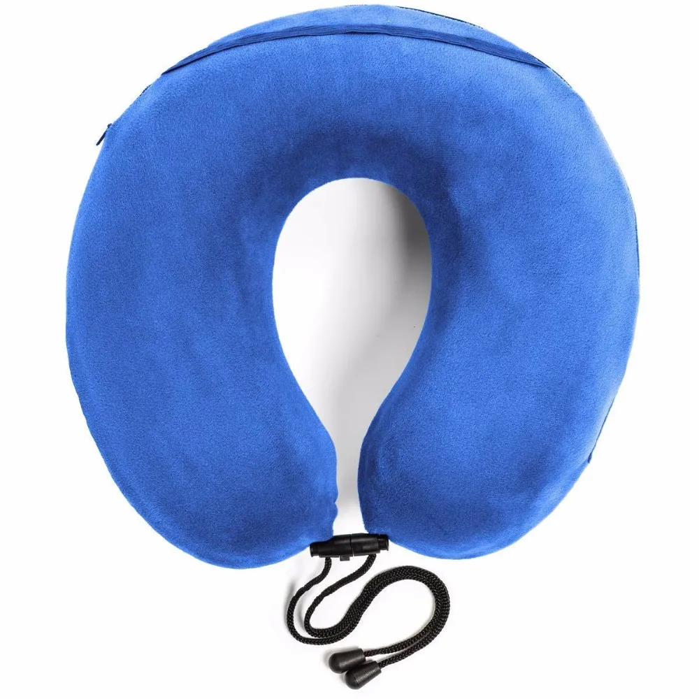 Custom Design U Shape Soft Neck Memory Foam Travel Pillow