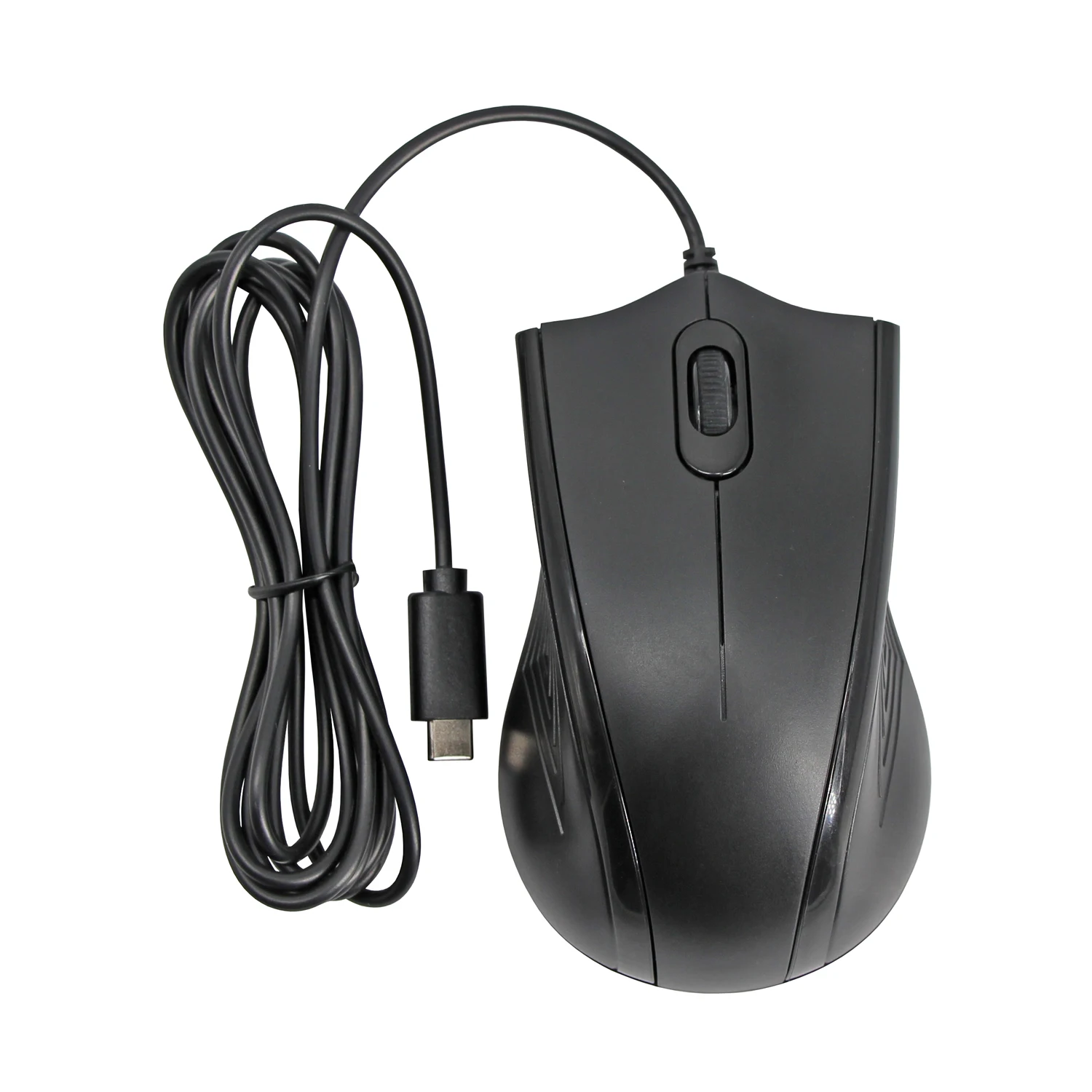 Vcom New Stock Free Sample Usb Type C Connector Wired Type C Mouse For ...