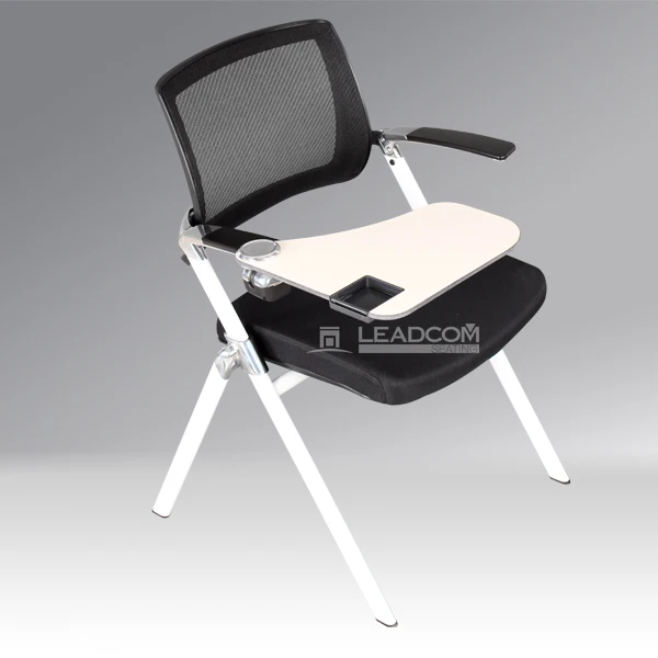 Leadcom Folding Moveable Stackable Training Room Chair Lecture Seat ...