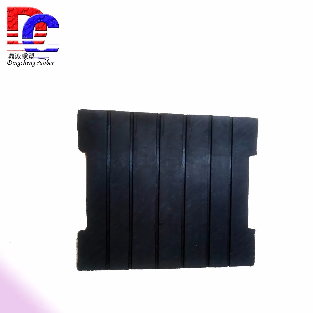 Heat-resistant Rubber Vibration Damping Pads For Grooved Rail - Buy ...