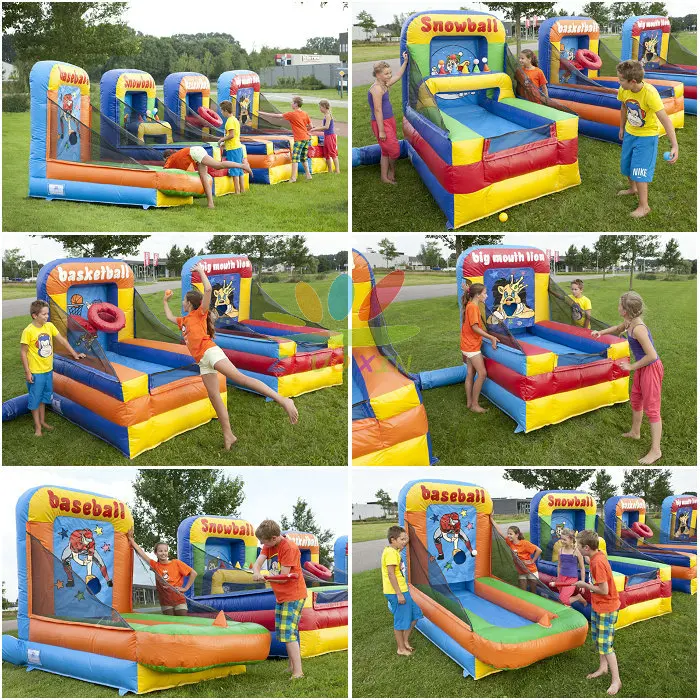 Great Fun Inflatable Carnival Games 4 In 1 For Sale - Buy Inflatable ...