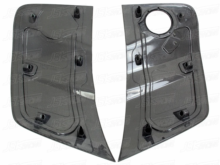 For Audi R8 Oem Style Full Carbon Fiber Door Fender Side Blades Trims ...