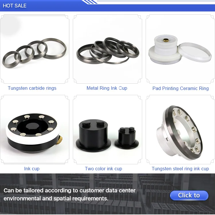Pad Printing Machine Parts Ceramic Ring Ink Cup Tampo Printing Machine ...