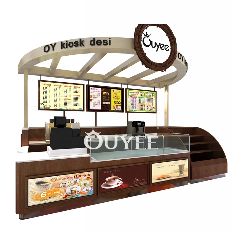 Shop Our Milk Tea Kiosk Design - Perfect for Shopping Malls
