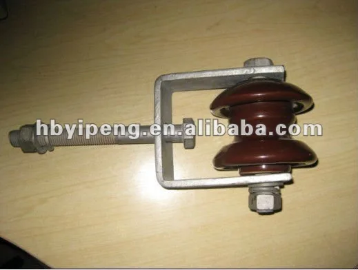 Pole Line Hardware Insulator Bracket Hot Dip Galvanized D Bracket For ...